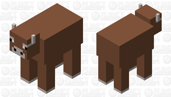 Musk Ox Minecraft Mob Skin