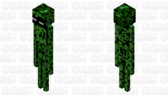 Moss enderman Minecraft Mob Skin