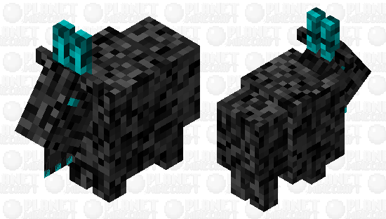 Glitched Robogoat(Shade test) Minecraft Mob Skin