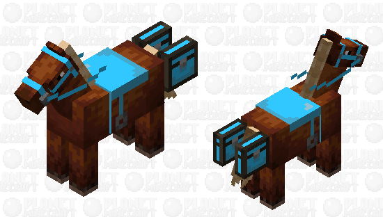 diamond horse armor Minecraft Mob Skin