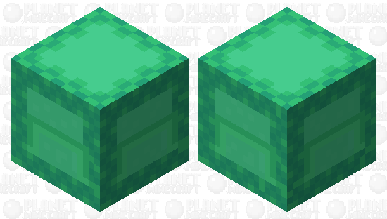 Turquoise Shulker Minecraft Mob Skin