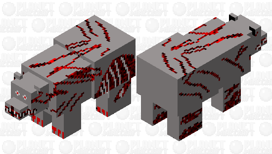 undead bear boss! Minecraft Mob Skin