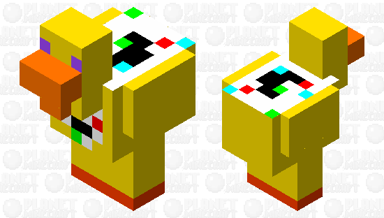 Chica chicken Minecraft Mob Skin