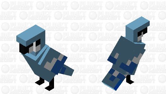 blue jay Minecraft Mob Skin
