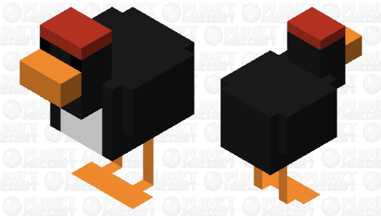 Feathers mcgraw Minecraft Mob Skin