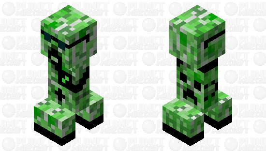 drip creeper Minecraft Mob Skin