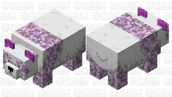 Pink Panda Fun! Minecraft Mob Skin