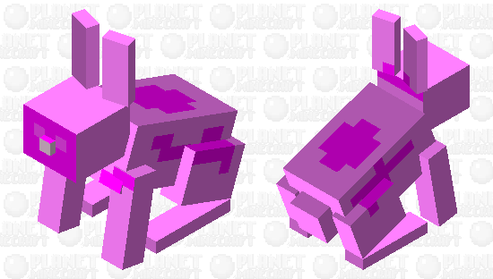Easter Rabbit Minecraft Mob Skin