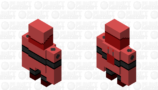 Metallic Warden Minecraft Mob Skin