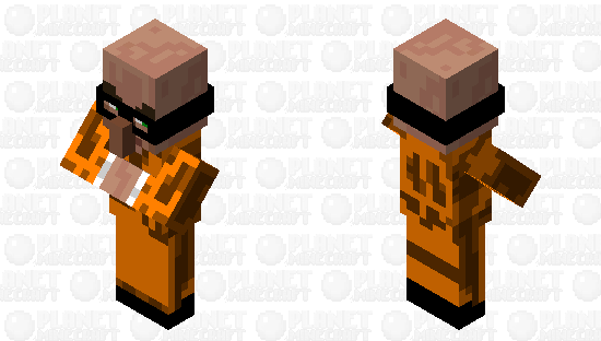 Villager robber Minecraft Mob Skin