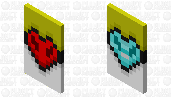 Minecraft Heart Cape Minecraft Mob Skin