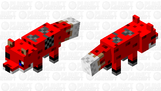 foxy Minecraft Mob Skin