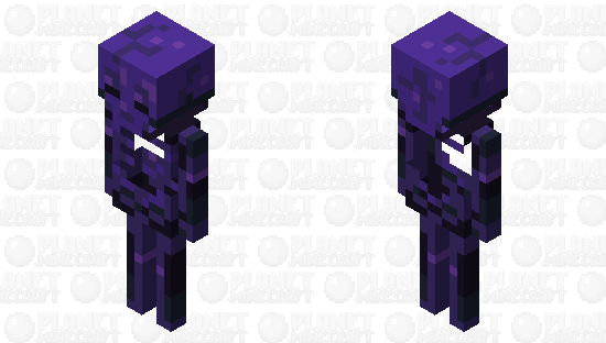 purple skelly Minecraft Mob Skin