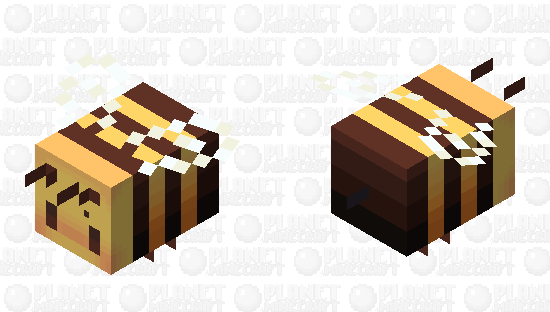 Adorable Bees! Minecraft Mob Skin