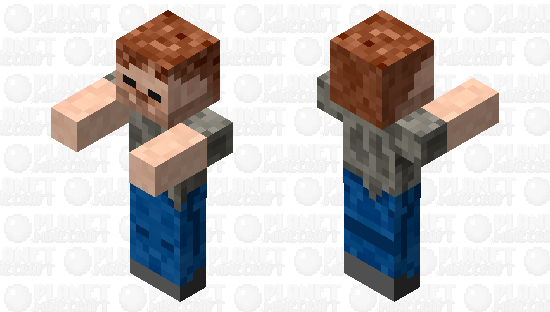 Modern Zombie Minecraft Mob Skin