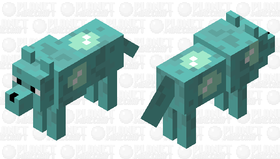 water dog Minecraft Mob Skin