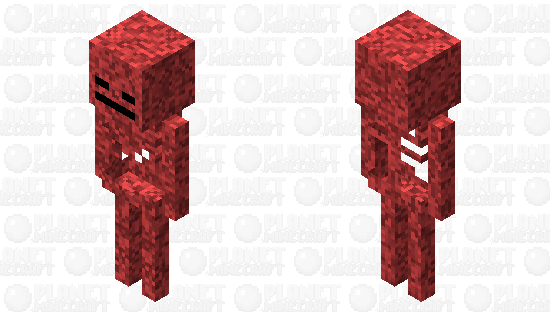 Blood skeleton Minecraft Mob Skin