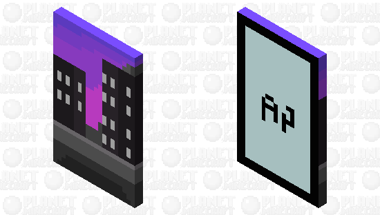 Nightfall purple Minecraft Mob Skin