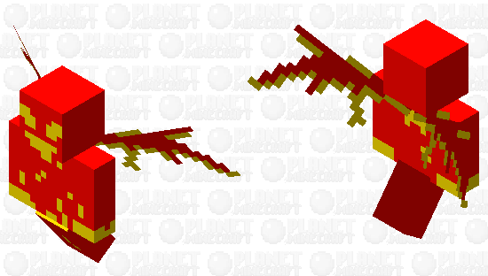Fire Minecraft Mob Skin