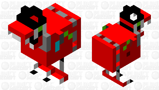 FNAF Flain Minecraft Mob Skin