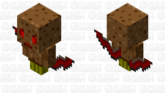 demon scarecrow munchkin Minecraft Mob Skin