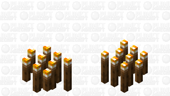 flying torches Minecraft Mob Skin