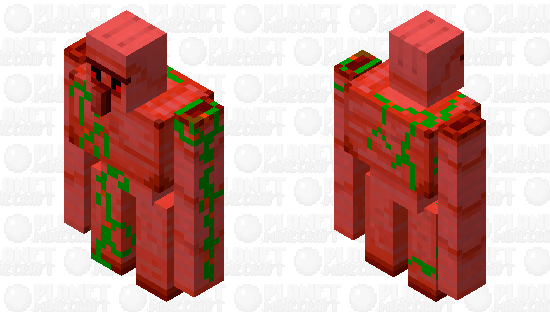 Blood Golem SE2 Minecraft Mob Skin