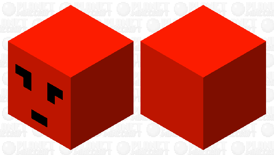 Slimey (red) Minecraft Mob Skin