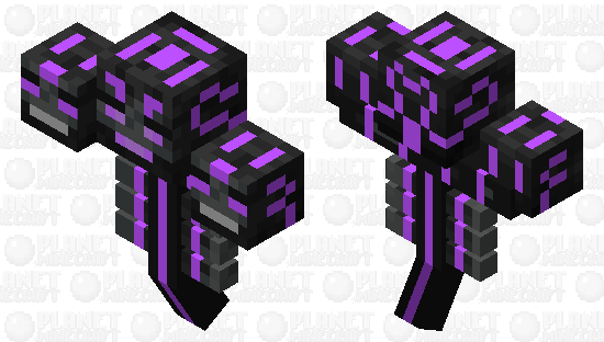 The [Overpowered] Wither Minecraft Mob Skin