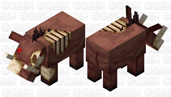 Zoglin Minecraft Mob Skin