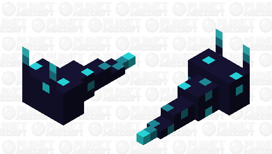 Sculk slug Minecraft Mob Skin