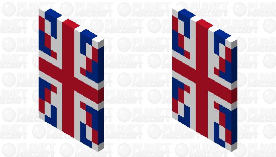 United kingdom--UK Minecraft Mob Skin
