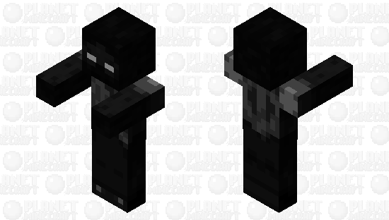 Wither Zombie Minecraft Mob Skin