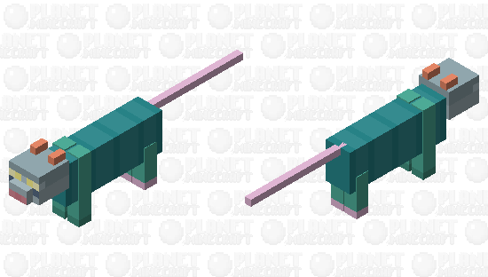 Stray Cat Minecraft Mob Skin