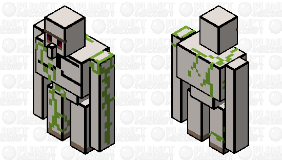 Basic Colors Iron Golem Minecraft Mob Skin