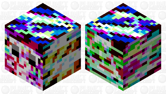 Glitch Cube Minecraft Mob Skin