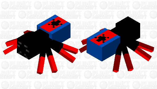 my version of the spider that bit peter perker Minecraft Mob Skin