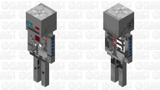 Cyborg skeleton Minecraft Mob Skin