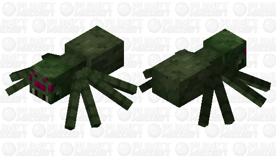 web spider Minecraft Mob Skin
