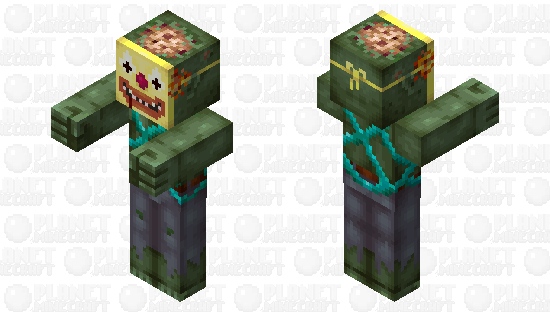 Nono mister Steve trust me,i swear, i'm not a zombie... Minecraft Mob Skin