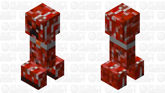 blood pool creeper Minecraft Mob Skin