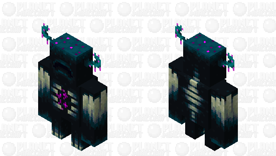 Tamed Warden (Rising Kingdom) Minecraft Mob Skin