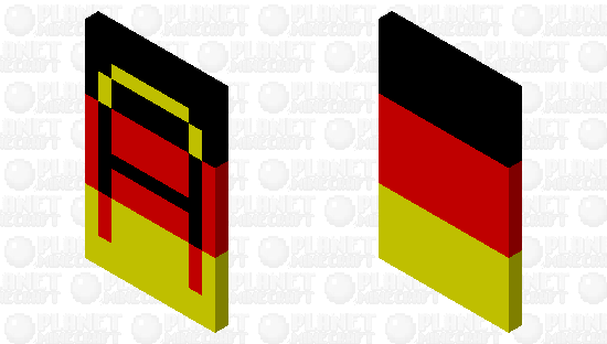Amazing germany flag Minecraft Mob Skin