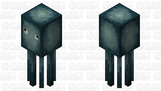 More detailed squid Minecraft Mob Skin