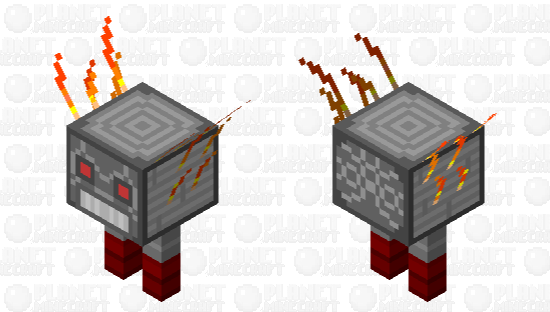 Lava Transporter Minecraft Mob Skin