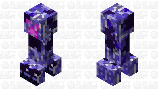 cursed void creeper Minecraft Mob Skin