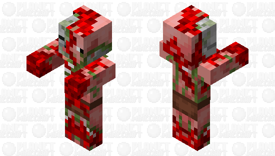 Gory Zombie Pigmen Minecraft Mob Skin