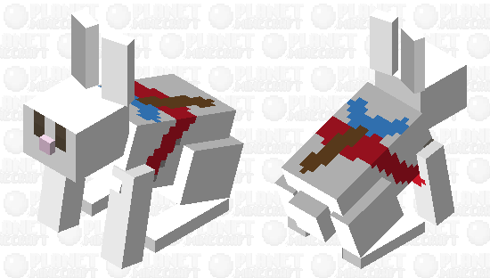 Ester bunny helper Minecraft Mob Skin
