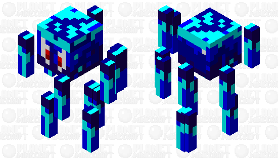 the blue haaaaaaaaaaaa Minecraft Mob Skin