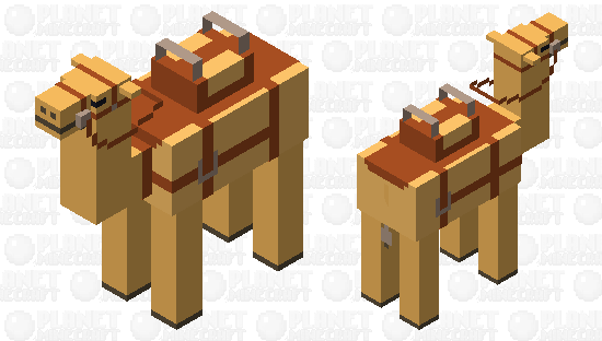 Plastic Camel Minecraft Mob Skin